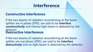 FTIR fourier transform infrared spectroscopy | PPTX