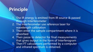 FTIR fourier transform infrared spectroscopy | PPTX