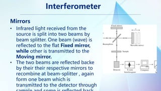 FTIR fourier transform infrared spectroscopy | PPTX