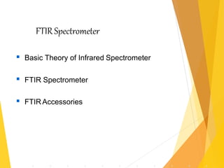 Ftir infra 3000 presentation | PPTX