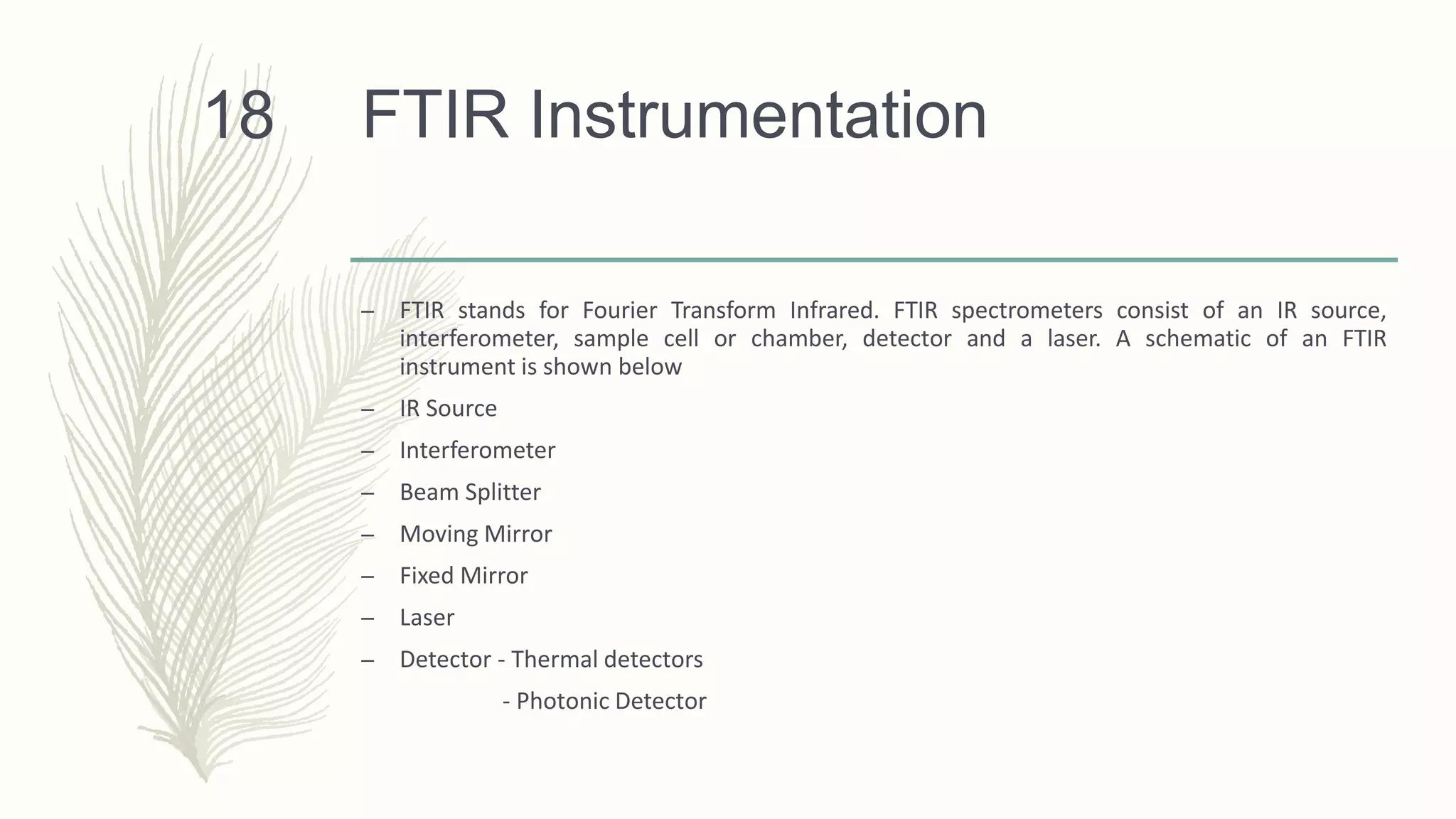 Basic introduction of FTIR | PPTX