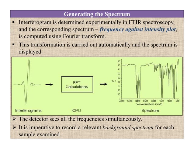Fourier transform infrared spectroscopy | PDF | Chemistry | Science