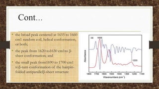 Ftir seminar | PPTX | Chemistry | Science