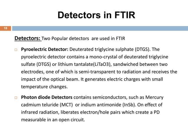 FTIT Spectroscopy- Dr. A. Amsavel | PPT
