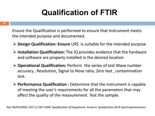 FTIT Spectroscopy- Dr. A. Amsavel | PPT