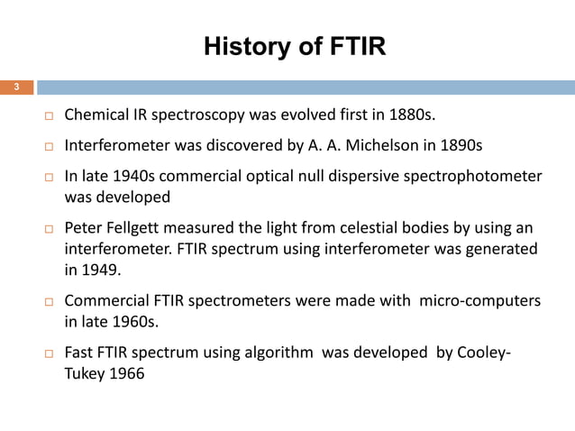 FTIT Spectroscopy- Dr. A. Amsavel | PPT