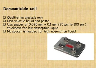 Ftir theory and applications | PPTX