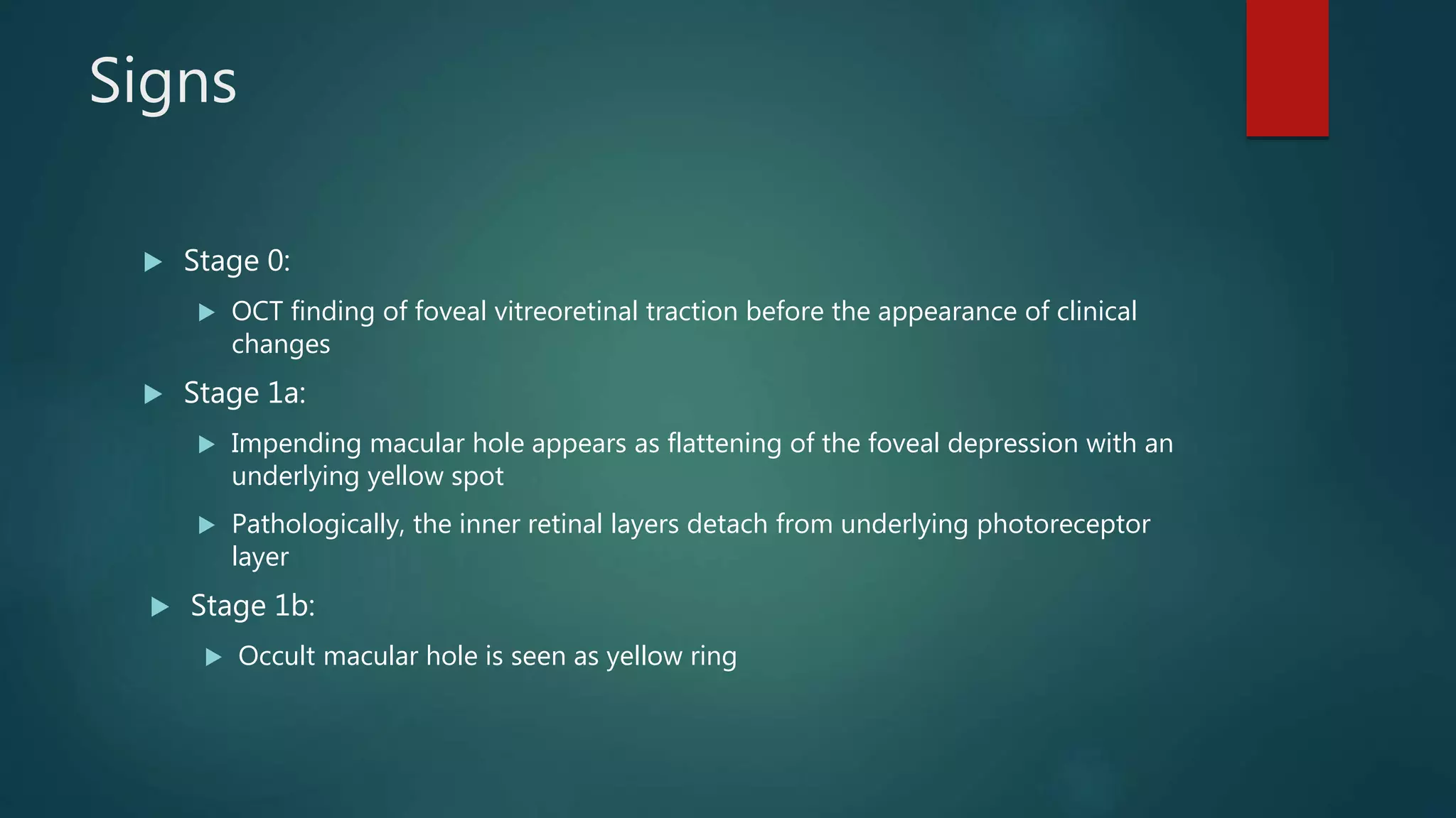 Full Thickness Macular Hole (FTMH) | PPT | Free Download