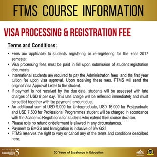 FTMS Courses Information | PDF