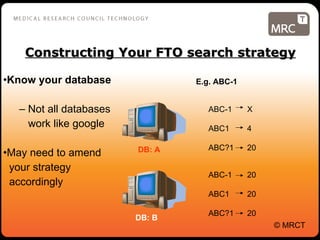 8th International FTO forum | PPT