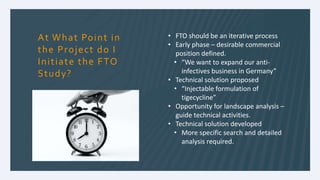 Freedom to Operate in the Pharmaceutical Sector | PPT