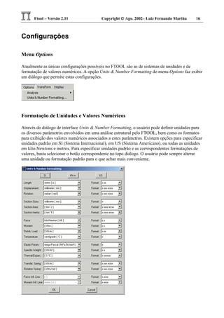 Ftool tutorial | PDF