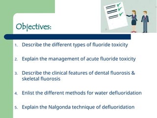 Fluride Toxicity & Defluoridation in detaile | PPT