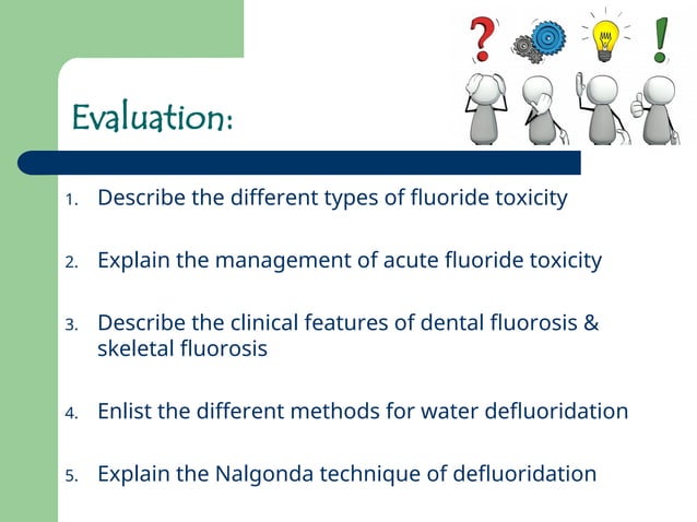 Fluride Toxicity & Defluoridation in detaile | PPT