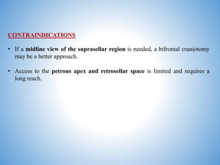 Frontotemporal FTOZ craniotomy | PPTX