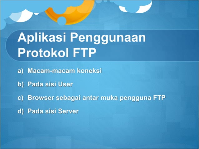 File Transfer Protocol | PPTX