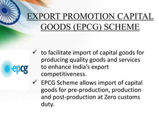india's foreign trade policy | PPTX