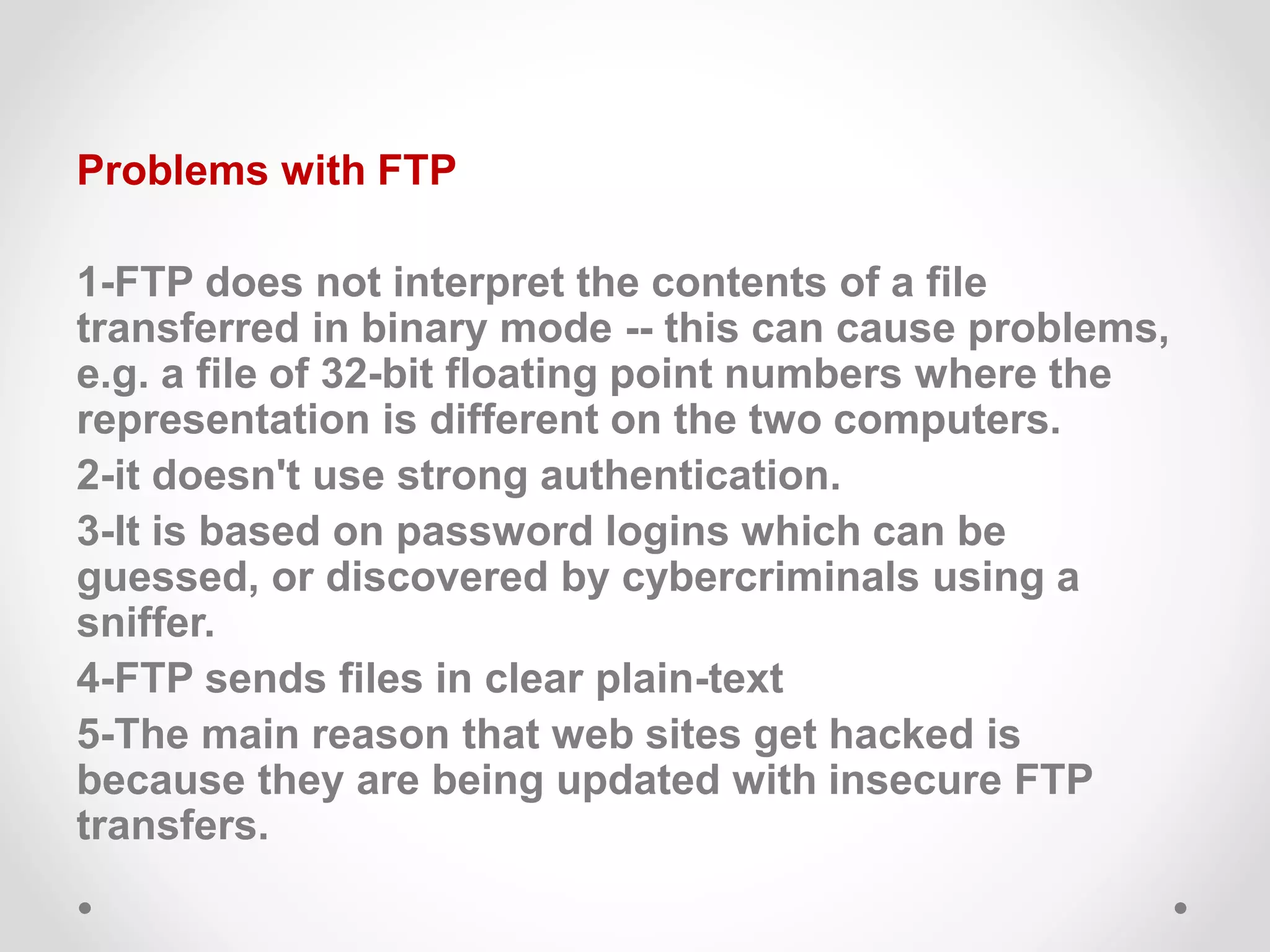 File Transport Protocol | PPT