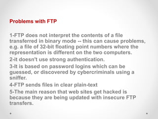 File Transport Protocol | PPT