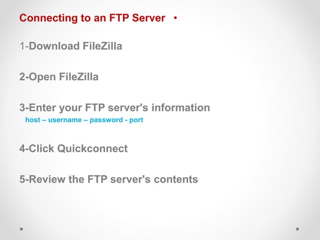 File Transport Protocol | PPT
