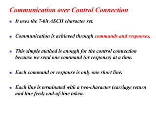 FILE TRANSFER PROTOCOL (FTP) | PPT