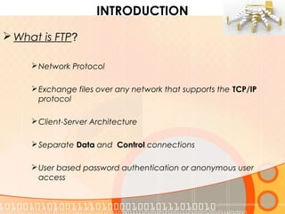 (Ftp) file transfer protocol | PPT