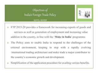 FOREIGN TRADE POLICY AND ITS COMPONENTS | PPTX