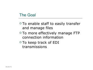 File Transfer protocols | PPT