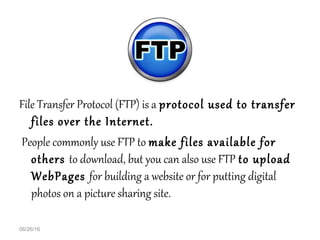 File Transfer protocols | PPT