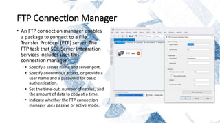 SSIS : Ftp and script task | PPT