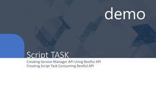 SSIS : Ftp and script task | PPT