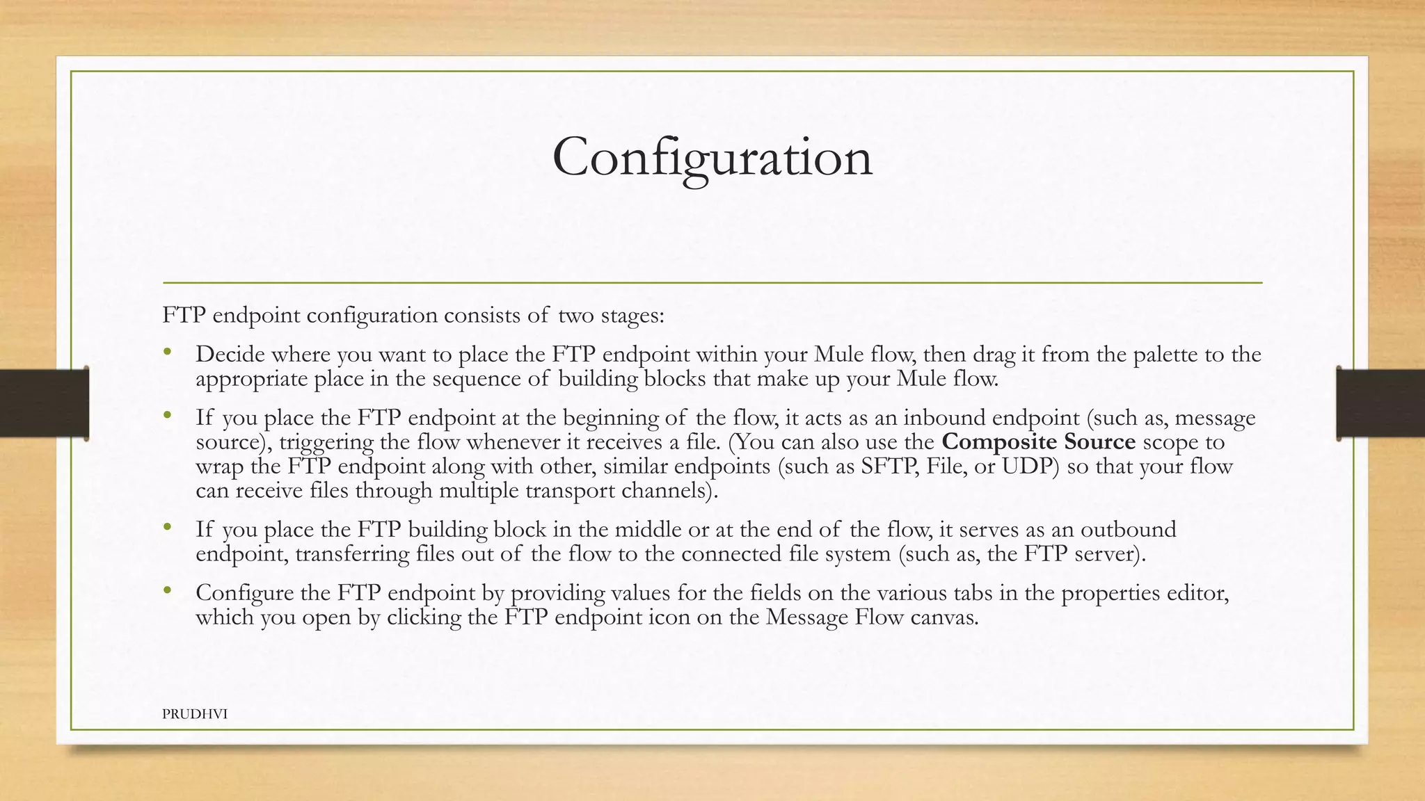 Ftp Connector Pptx Computer Networking Computing