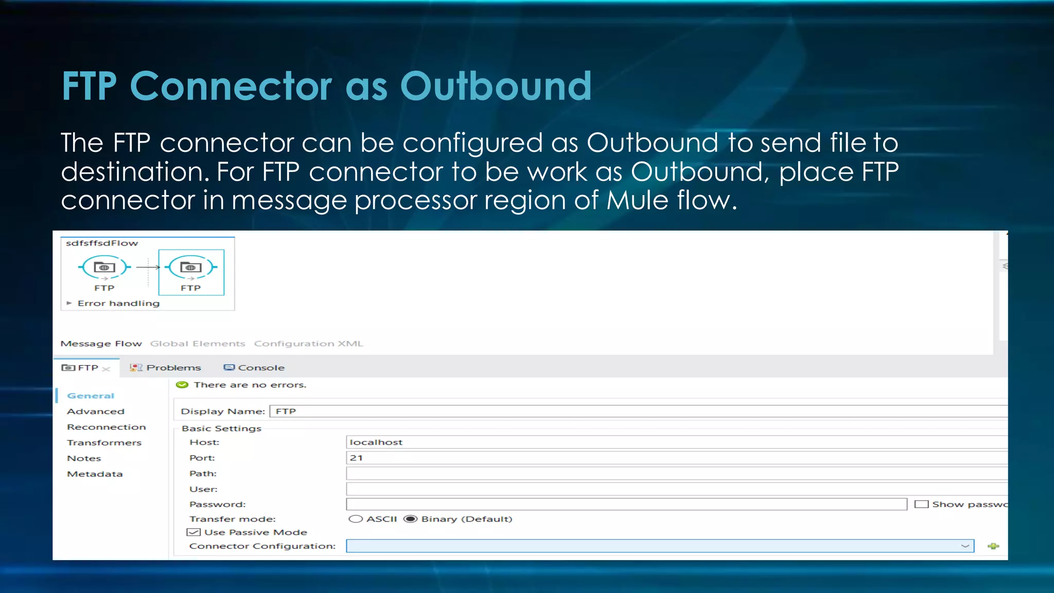 FTP Connector With Mule ESB | PPT