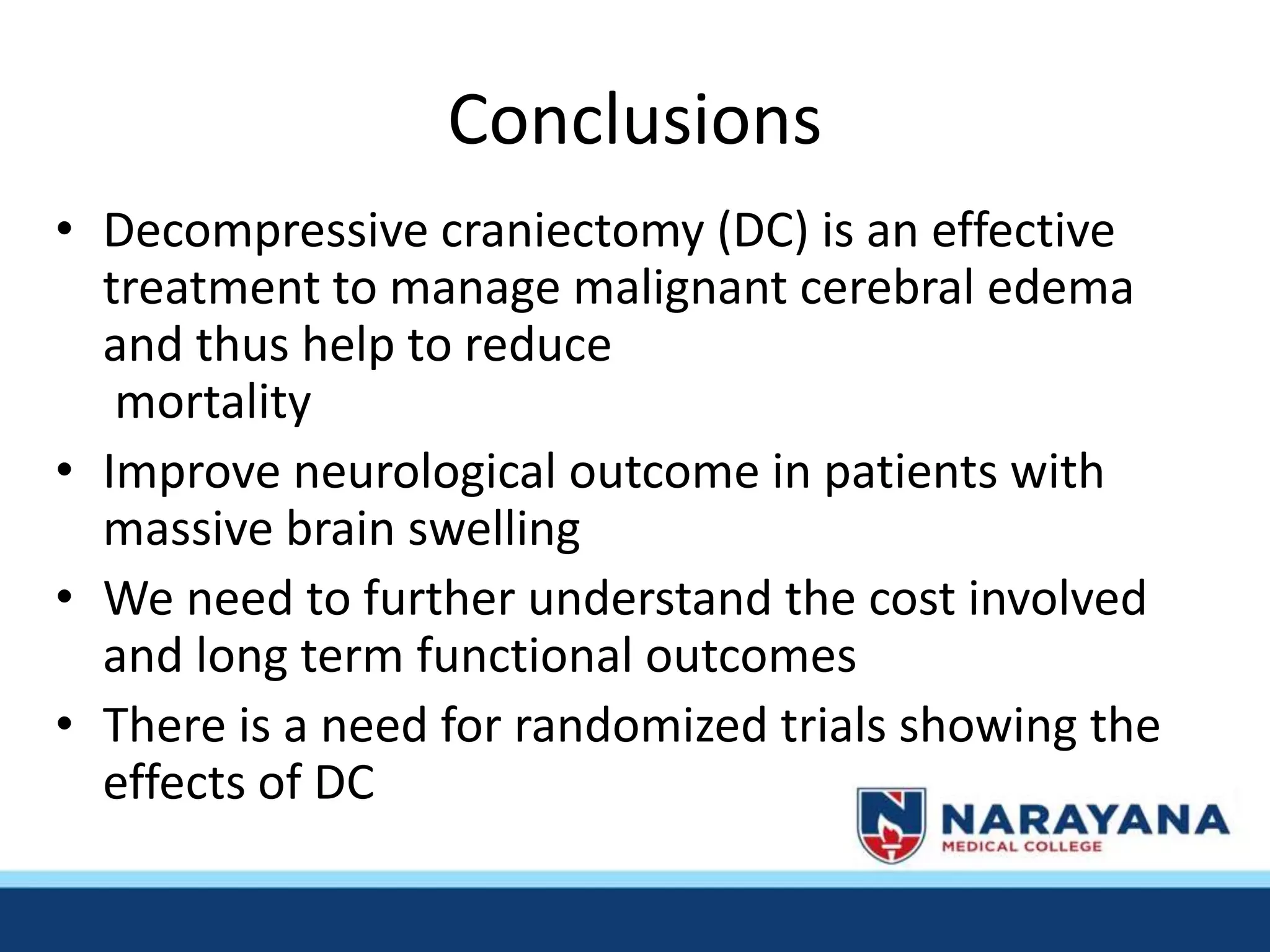 FTP Decompressive Craniotomy: How I do it? | PPTX