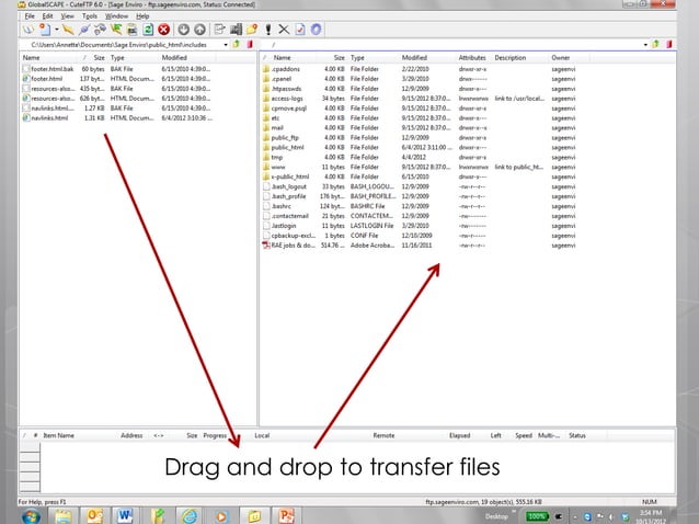 Ftp explained | PPTX | Computing | Technology & Computing