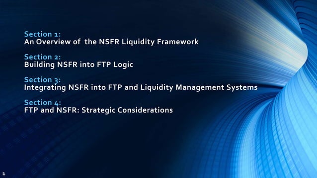 Basel III NSFR Liquidity Framework: Theoretical Implementation ...