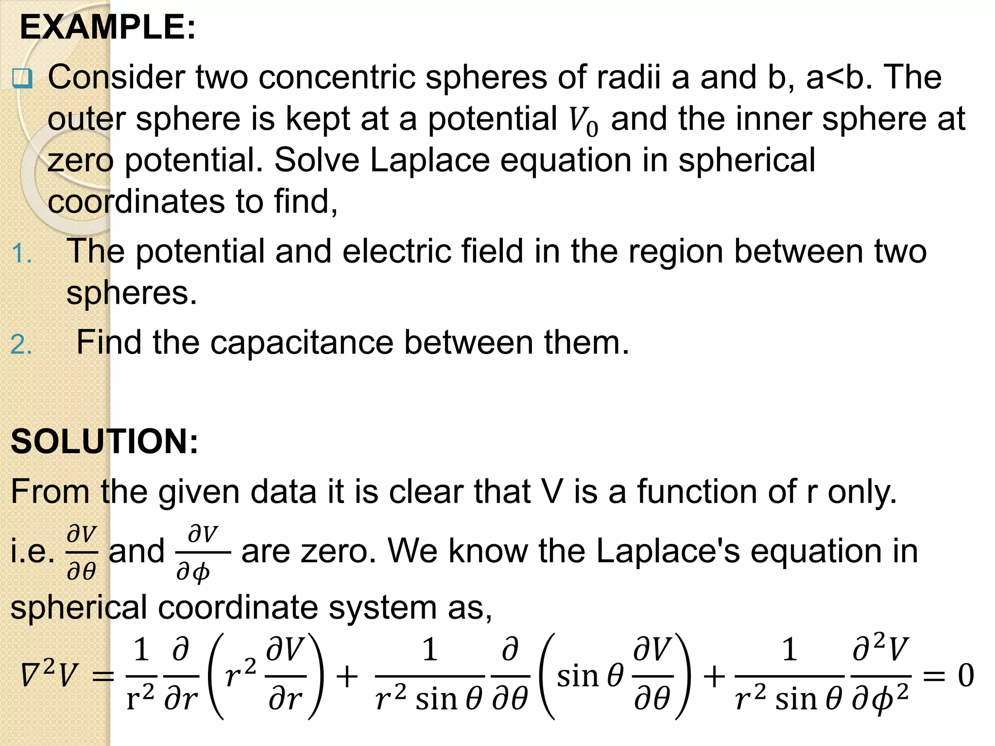 Poisson’s and Laplace’s Equation | PPTX
