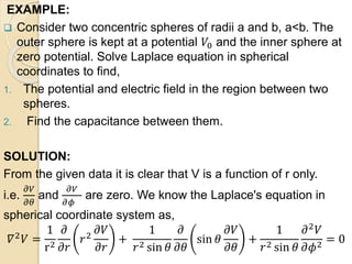 Poisson’s and Laplace’s Equation | PPTX