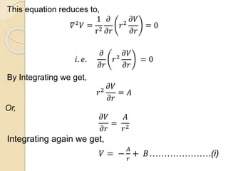 Poisson’s and Laplace’s Equation | PPTX