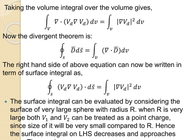 Poisson’s and Laplace’s Equation | PPTX | Physics | Science