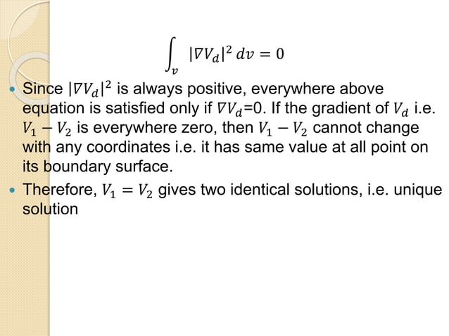 Poisson’s and Laplace’s Equation | PPTX | Physics | Science
