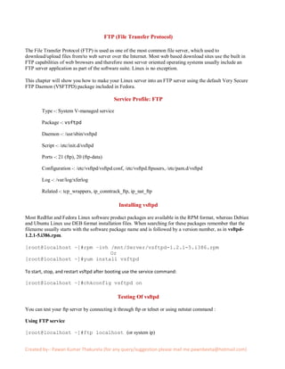 Ftp server | PDF
