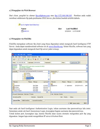 Konfigurasi FTP Server Debian OS | PDF