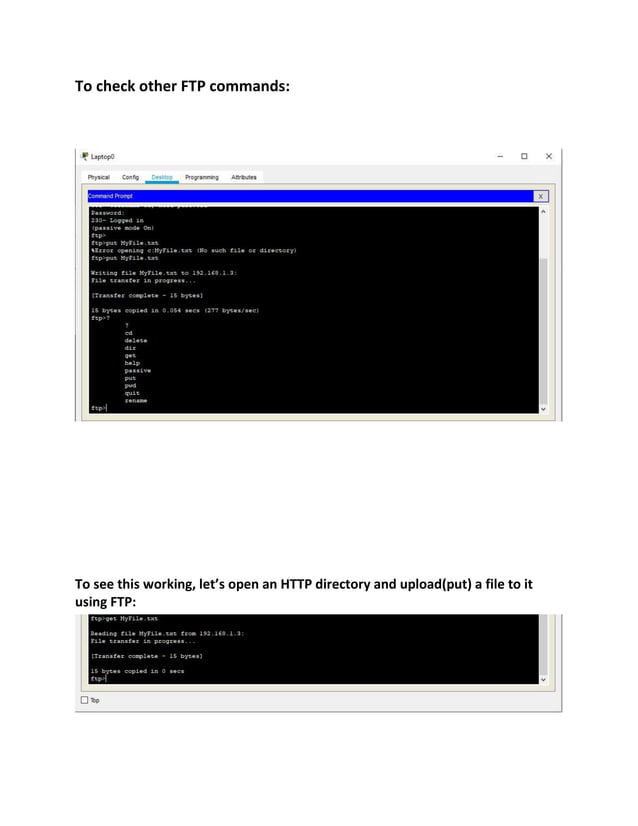 Ftp server configuration on cisco packet tracer Ftp server configuration on cisco packet tracer