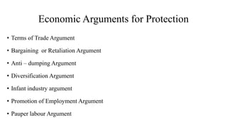 FREE TRADE AND PROTECTION | PPTX