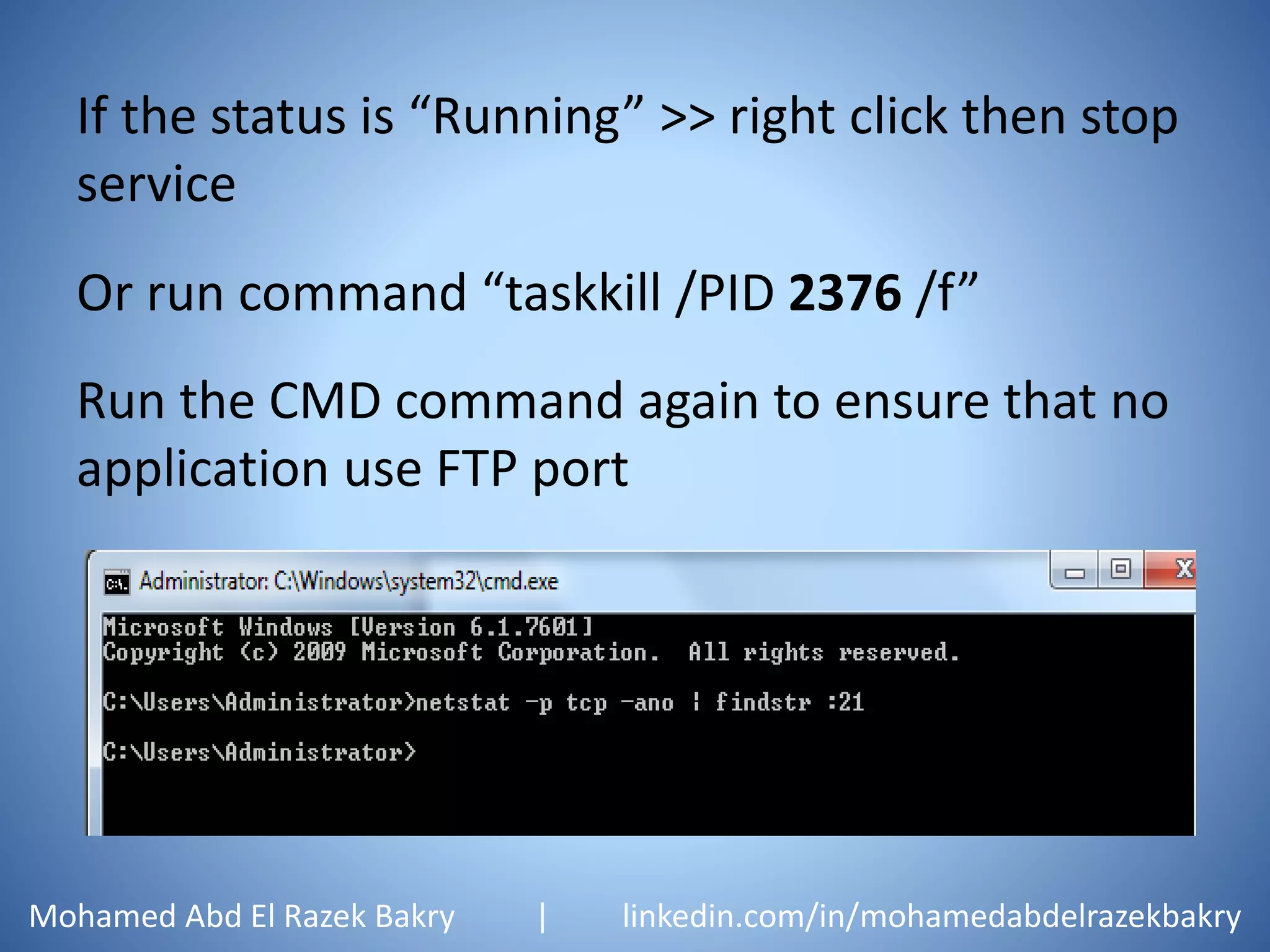FTP Conflict troubleshooting & MINI-LINK TN FTP | PDF