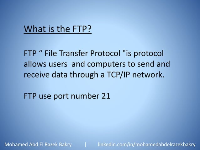FTP Conflict troubleshooting & MINI-LINK TN FTP | PDF