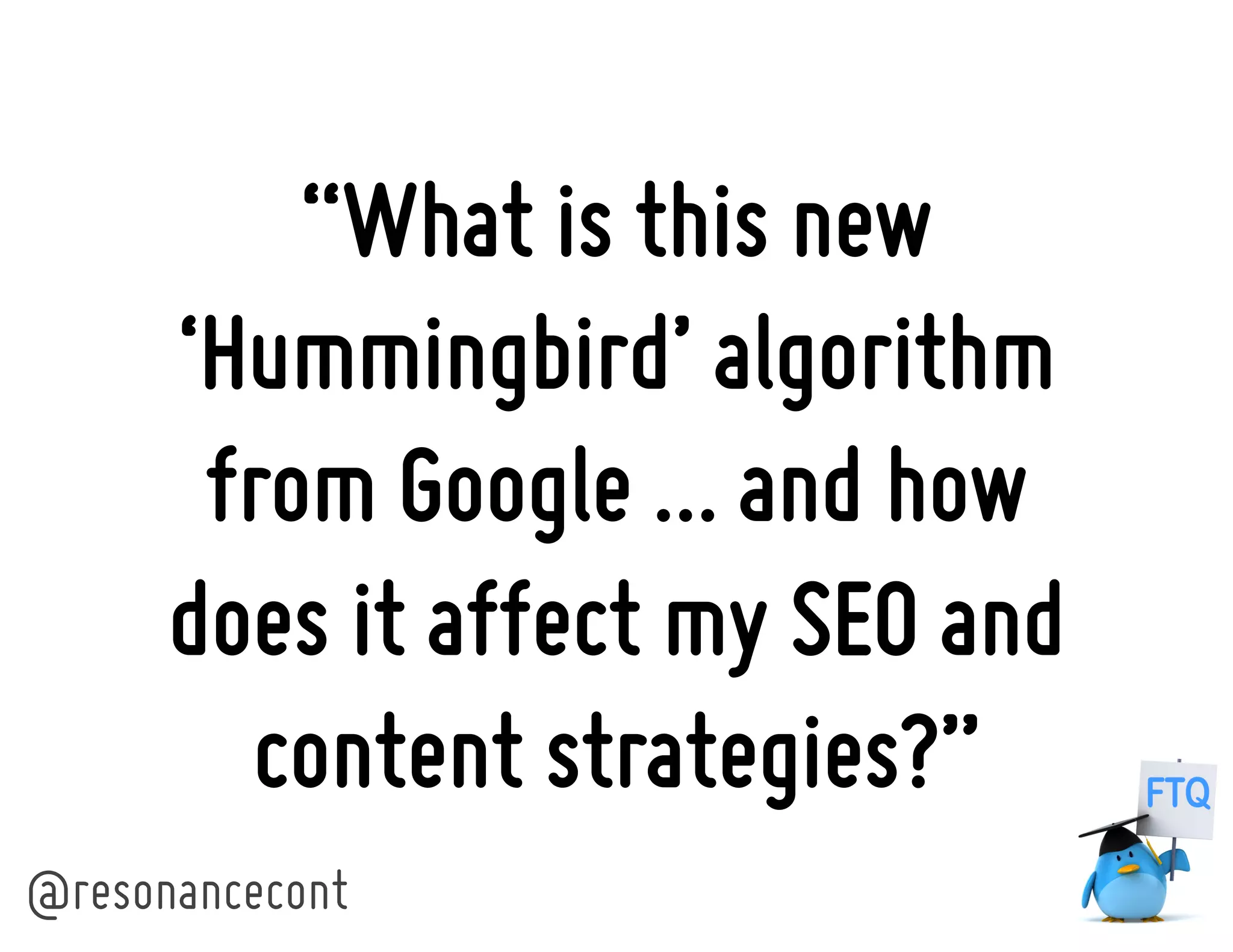 What Does Google Hummingbird Mean for SEO and Content Marketing? | PPT