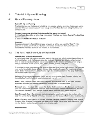 FastTrack Schedule 10 Tutorials | PDF