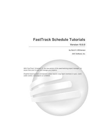 FastTrack Schedule 10 Tutorials | PDF